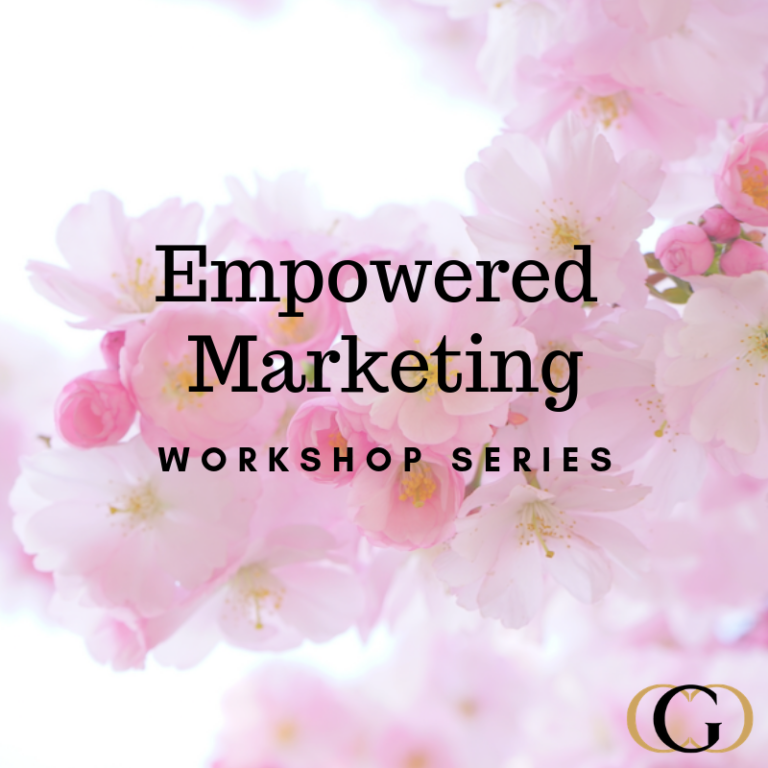New Workshop Series Starting Soon! - Christina Giordano